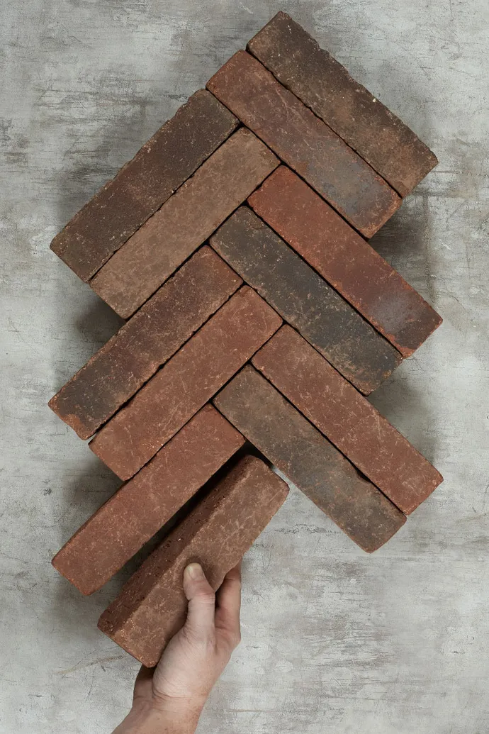 Antique Red Clay Pavers | Brick Pavers | Chelmer Valley